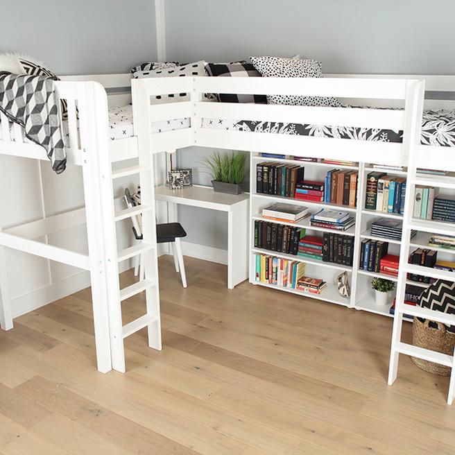 Corner loft bunk beds store