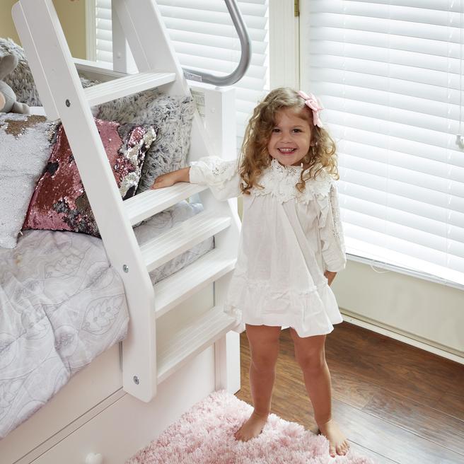 bunk bed with slide